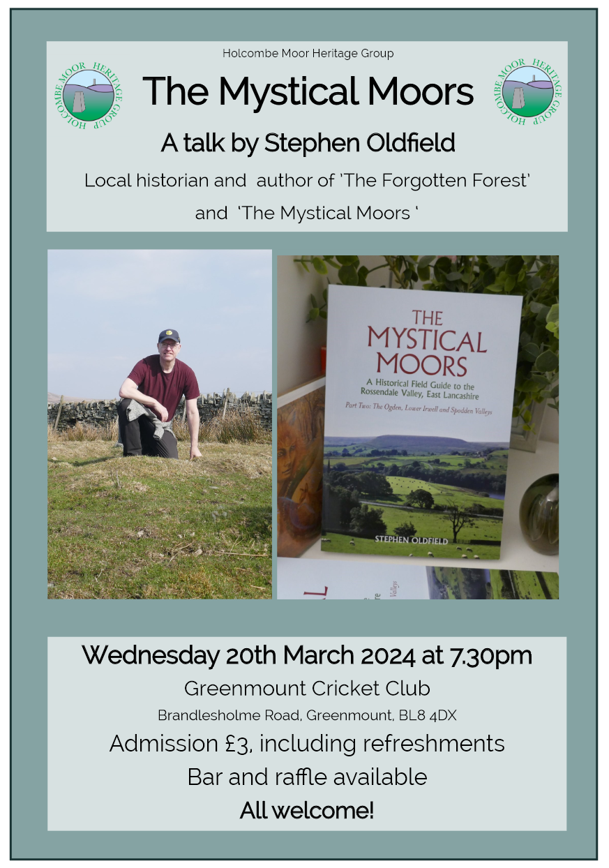The Mystical Moors – A talk by Stephen Oldfield – Greenmount Village ...